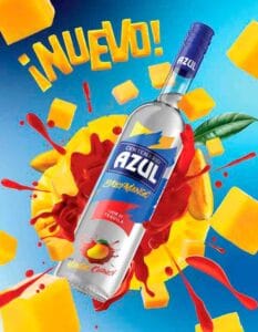 Tequila Azul Centenario BabyMango, El Tequila Saborizado