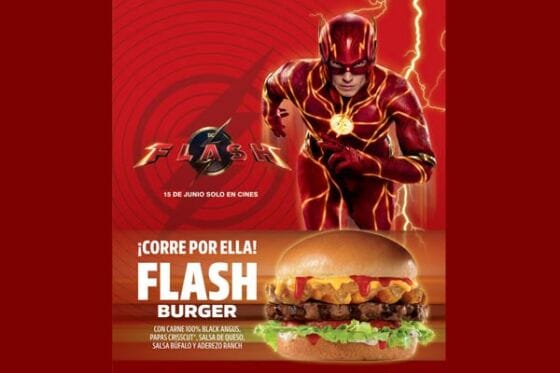 Corre Por La Nueva Flash Burger A Carl’s Jr.