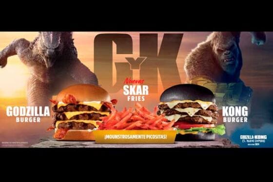 Godzilla Burger Y Kong Burger Se Enfrentan A Las Nuevas Skar Fries En ...